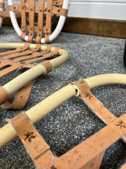 Vintage Rustic Trapper Snowshoes Job Lot British Army Reclaimed Snow S ...